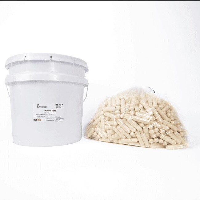 MP Biomedicals™ LB Medium, Lennox, Large Capsules Cápsulas grandes; 5kg MP Biomedicals™ LB ...